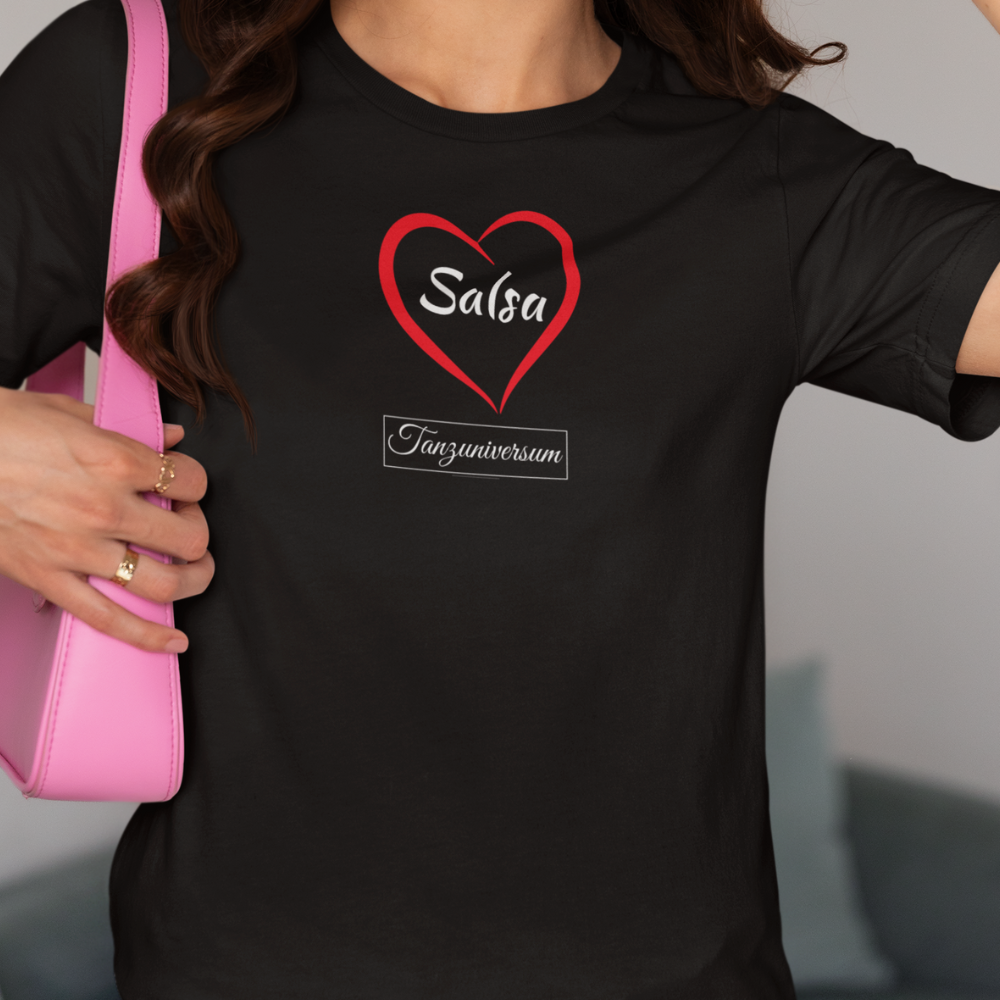 Salsa Love-T-Shirt Damen für Salsa-Party oder Geschenkidee – Tanzuniversum